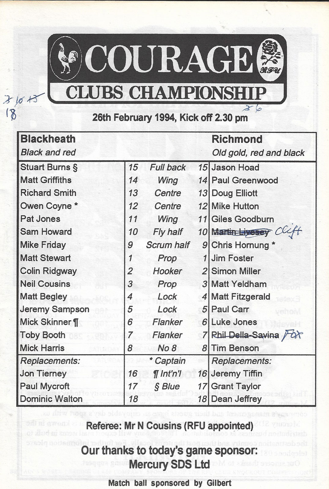 New memorabilia at www.rugbyrelics.com