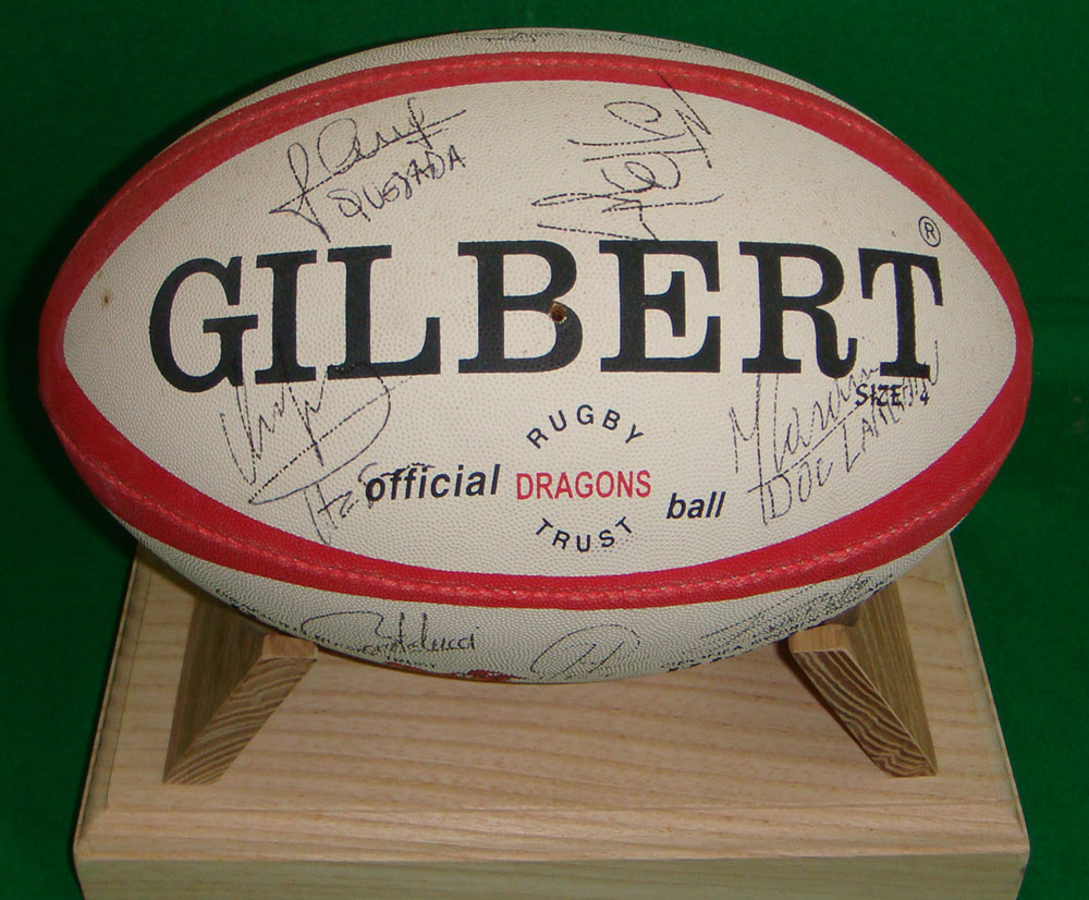SIGNED AUTOGRAPHED RUGBY BALLS