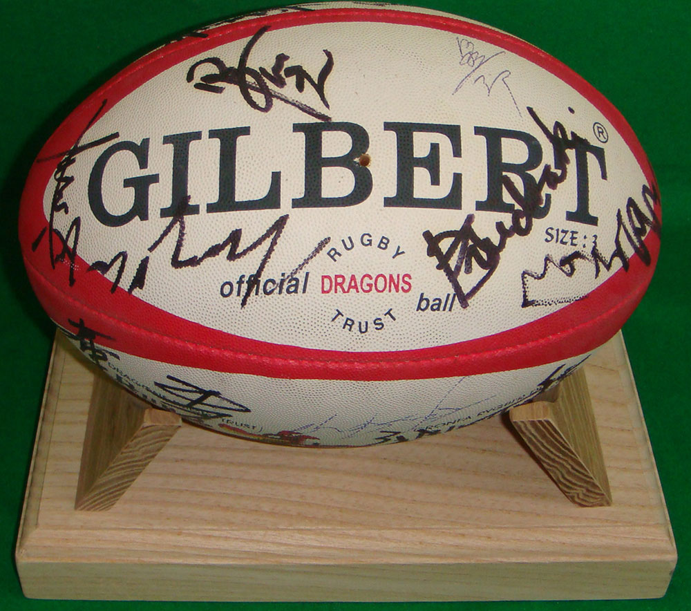 SIGNED AUTOGRAPHED RUGBY BALLS