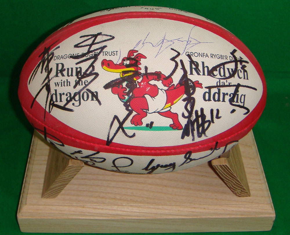 SIGNED AUTOGRAPHED RUGBY BALLS