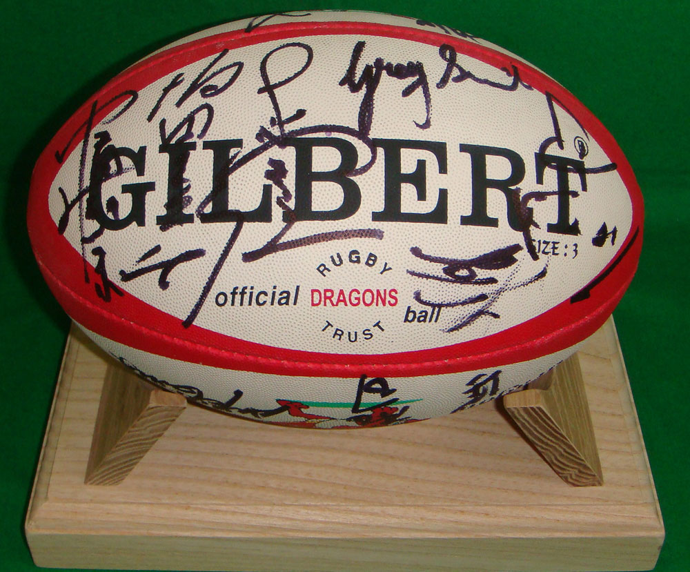 SIGNED AUTOGRAPHED RUGBY BALLS