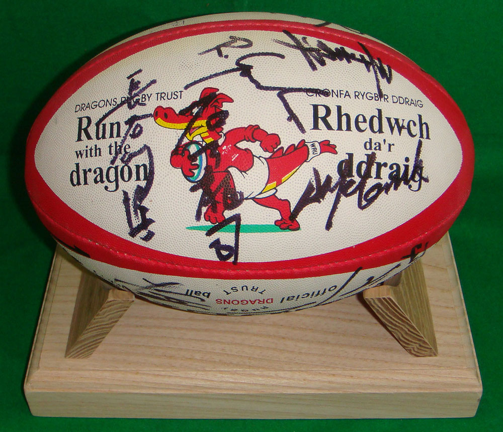 SIGNED AUTOGRAPHED RUGBY BALLS